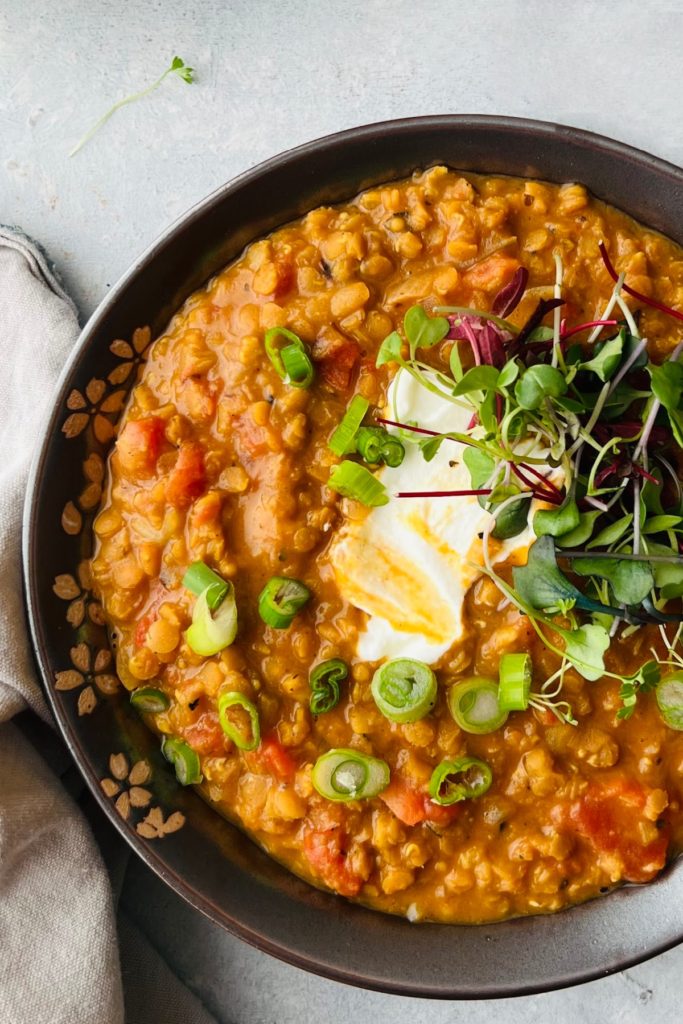 Easy & Delicious Dahl - Inspired Edibles