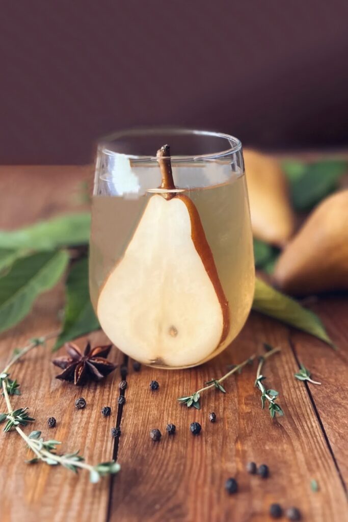 Warm & Comforting Pear Tea - Inspired Edibles