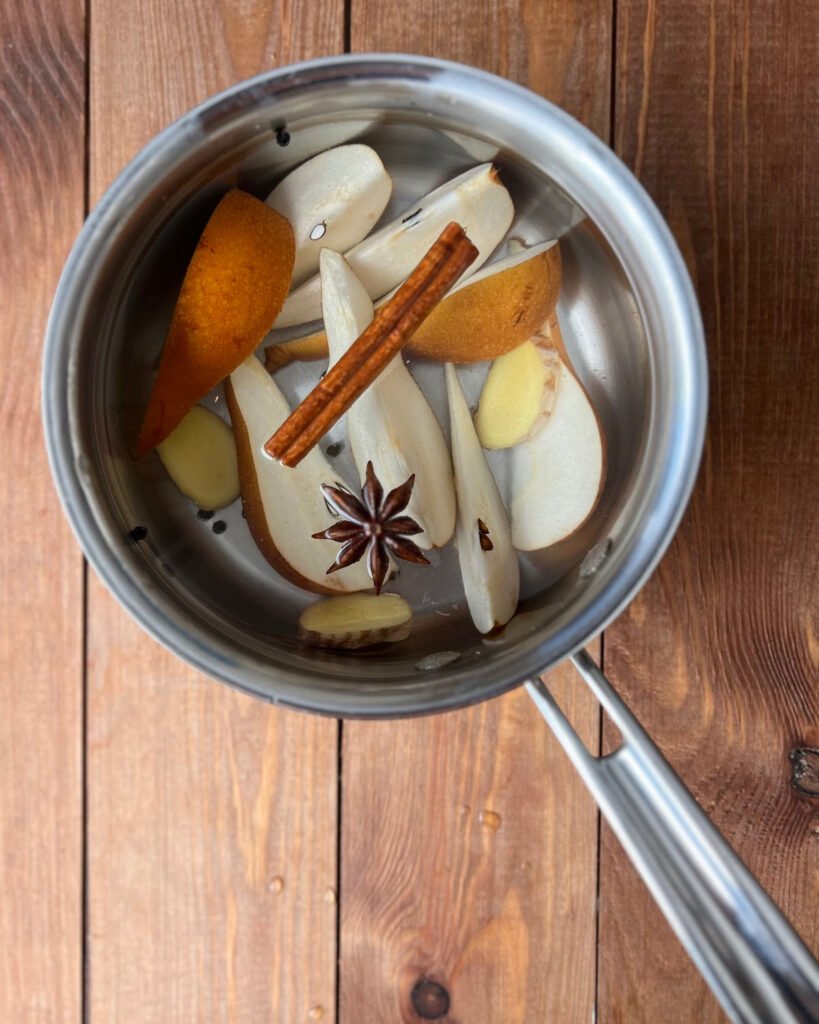 Warm & Comforting Pear Tea - Inspired Edibles